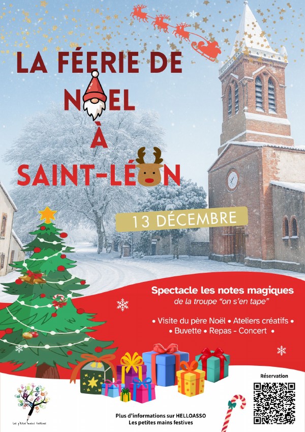 La féérie de Noël 2025 - MAIRIE DE SAINT-LEON